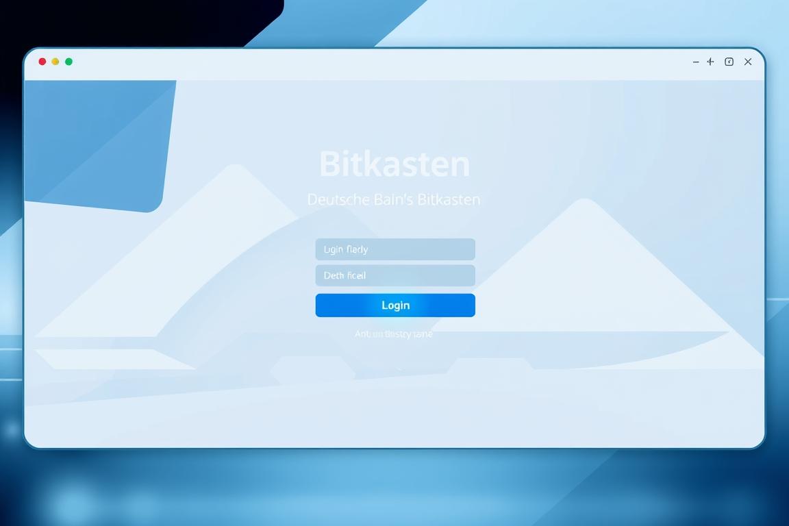 Anmeldung beim Bitkasten Deutsche Bahn
