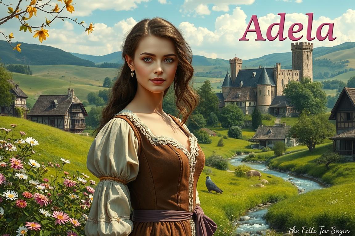 Adela: Herkunft und Bedeutung des Namens