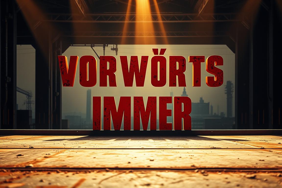 Woher kommt der Spruch Vorwärts immer, rückwärts nimmer