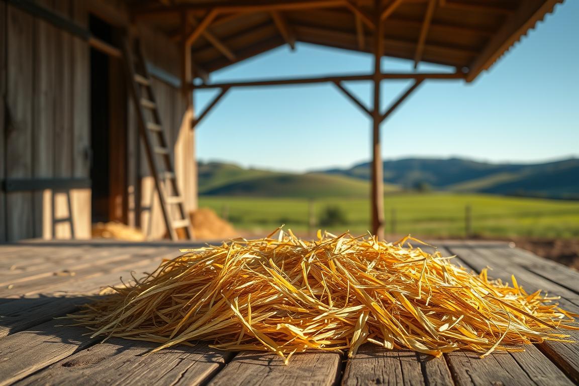 Woher kommt der Spruch Warum liegt hier Stroh?